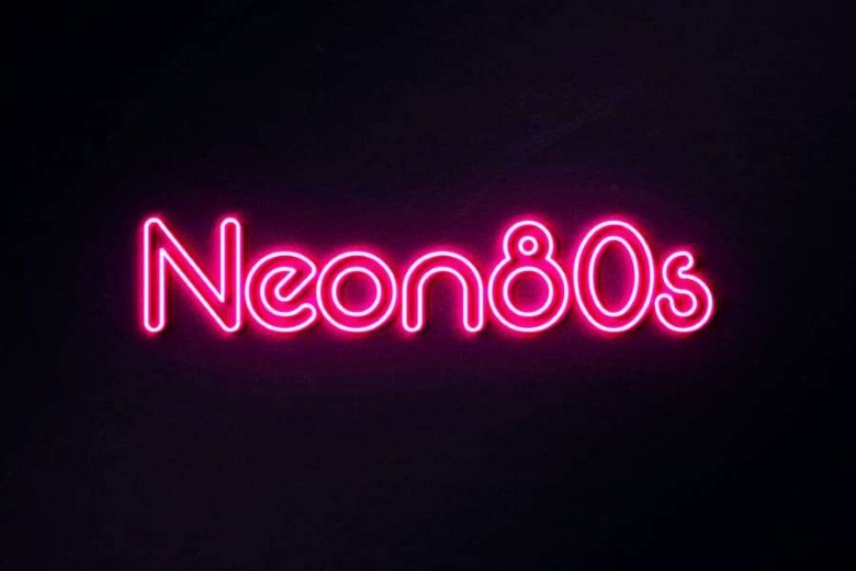 Neon 80s Font - Dafont Free